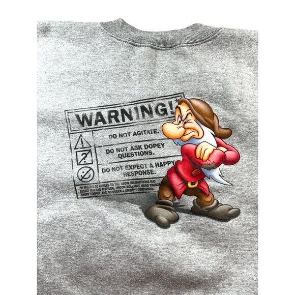 Disney | Sweaters | Disney Woman Vintage Snow White Grumpy Crewneck ...